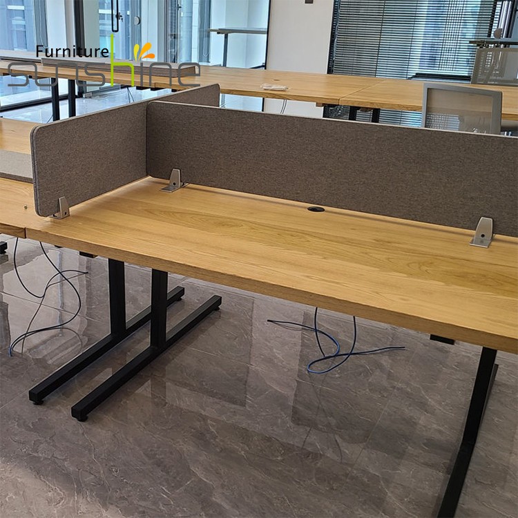 Aluminum Alloy Material Desk Screen Divider Partition Clamp Adjustable ...